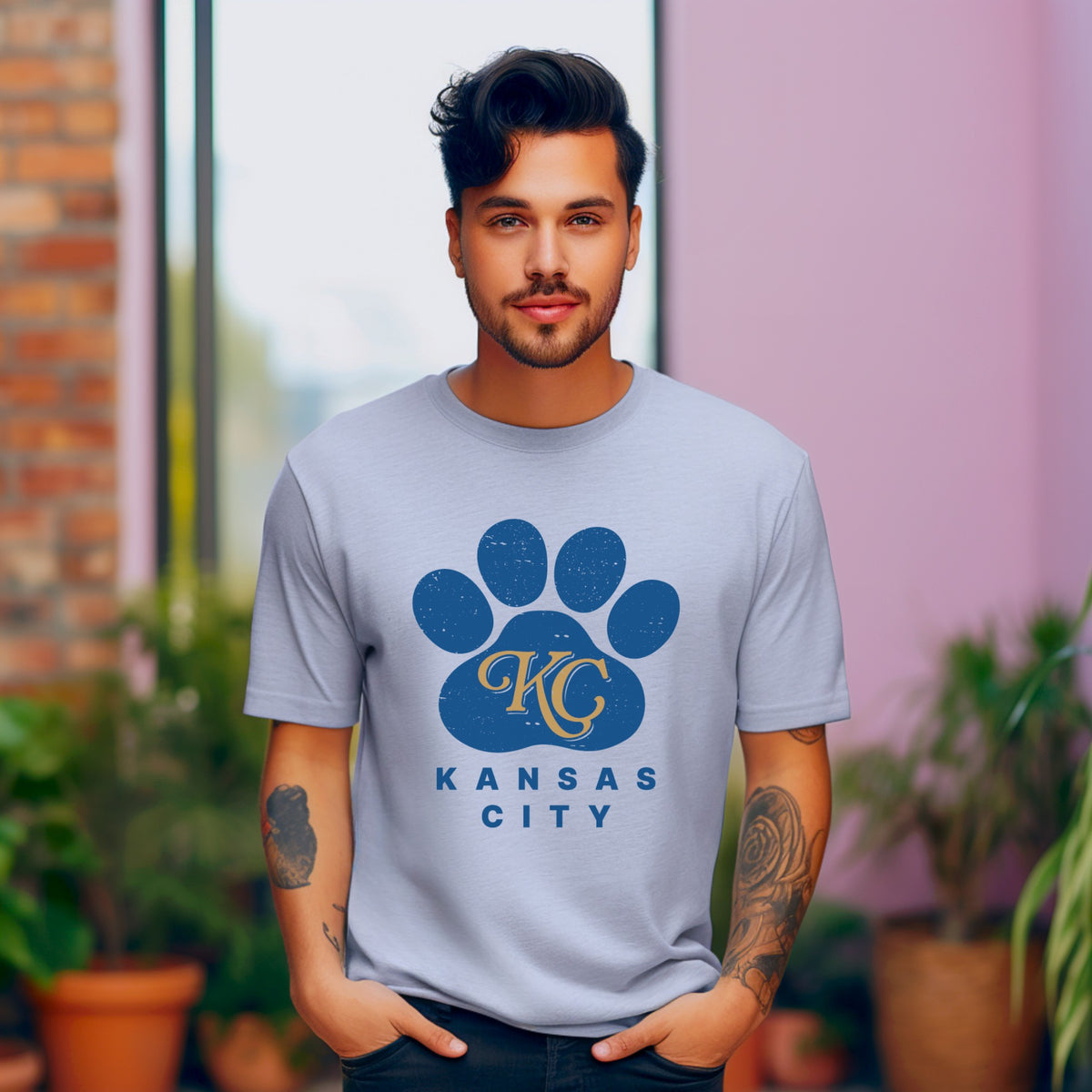 KC Paw Royals Edition T-Shirt | Mission Driven – Mission Driven
